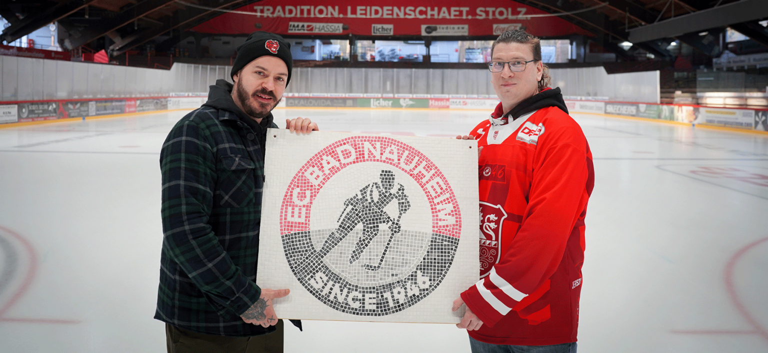 Ein Kunstwerk aus echter Fan-Liebe - EC Bad Nauheim